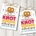 Teacher Appreciation Gift - Pretzel Gift Tag Printable - Staff Thank ...