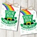 St. Patrick's Day Tag Printable - You've Been Pinched Tag - Staff St ...