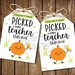 Halloween Teacher Gift Tag Printable - Teacher Halloween Tag - Coffee ...