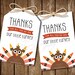 Teacher Thanksgiving Gift Tag Printable - School Teacher Thanksgiving ...