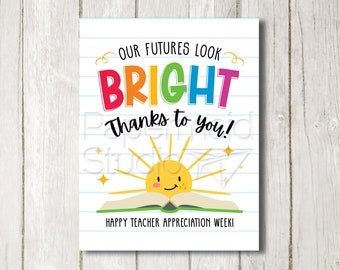 Teacher Appreciation Week Sign Printable School Teacher and - Etsy