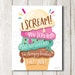 Ice Cream Sign Printable - Ice Cream Teacher Appreciation Gift ...