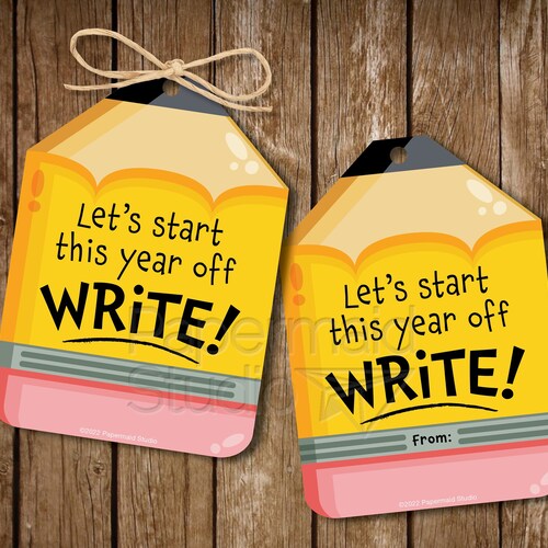 EDITABLE Back to School Teacher Gift Tags Printable First Day - Etsy