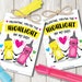 Valentine Highlighter Tags - Printable Highlighter Valentines Tag ...