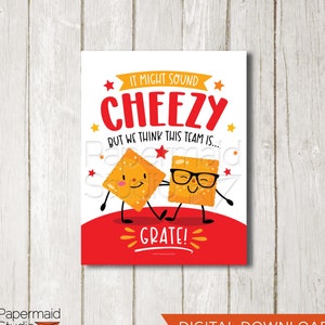 Employee Appreciation Cheesy - Etsy