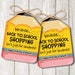 Back to School Tag Printable - First Day of School Tag - Welcome Back ...