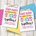 First Day of School Teacher Gift Tag Printable - Welcome Back Sticky ...