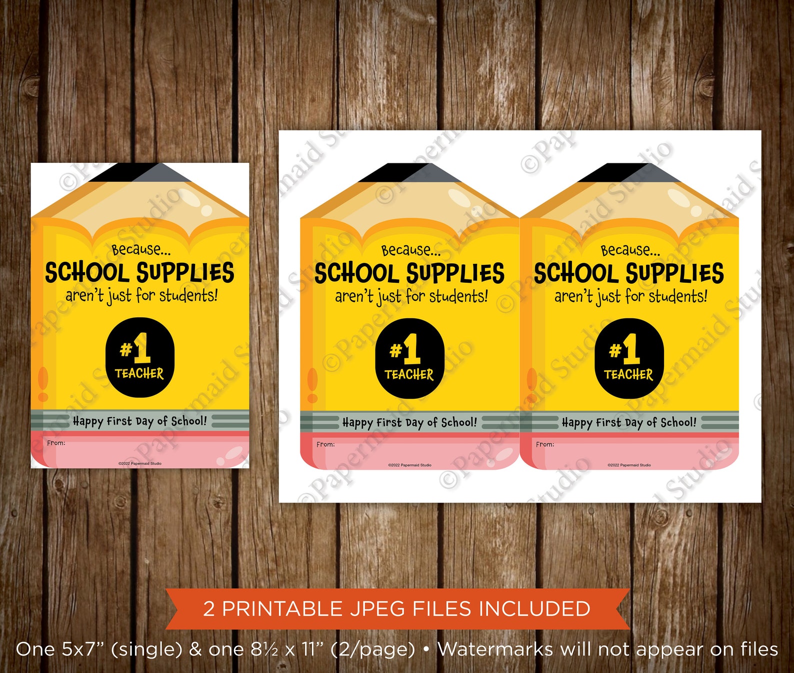 Back to School Teacher Card Printable Welcome Back Card - Etsy