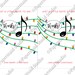PRINTABLE Music Teacher Christmas Card - Band Teacher Gift Card Holder ...