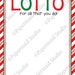 Printable Teacher Lottery Ticket Christmas Card - Teacher Thank You ...