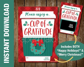 Coffee Gift Card Holder | Etsy