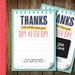 PRINTABLE Boss's Day Sub Sandwich Gift Card Holder Boss Thank You Card ...