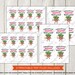 Teacher Back to School Gift Succulent Tag Printable - Etsy