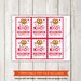 Valentine Pretzel Tags - Printable Pretzel Valentines Tag - Pretzels ...