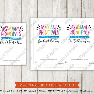 Principal Appreciation Gift - Assistant Principal Gift Card Holder ...