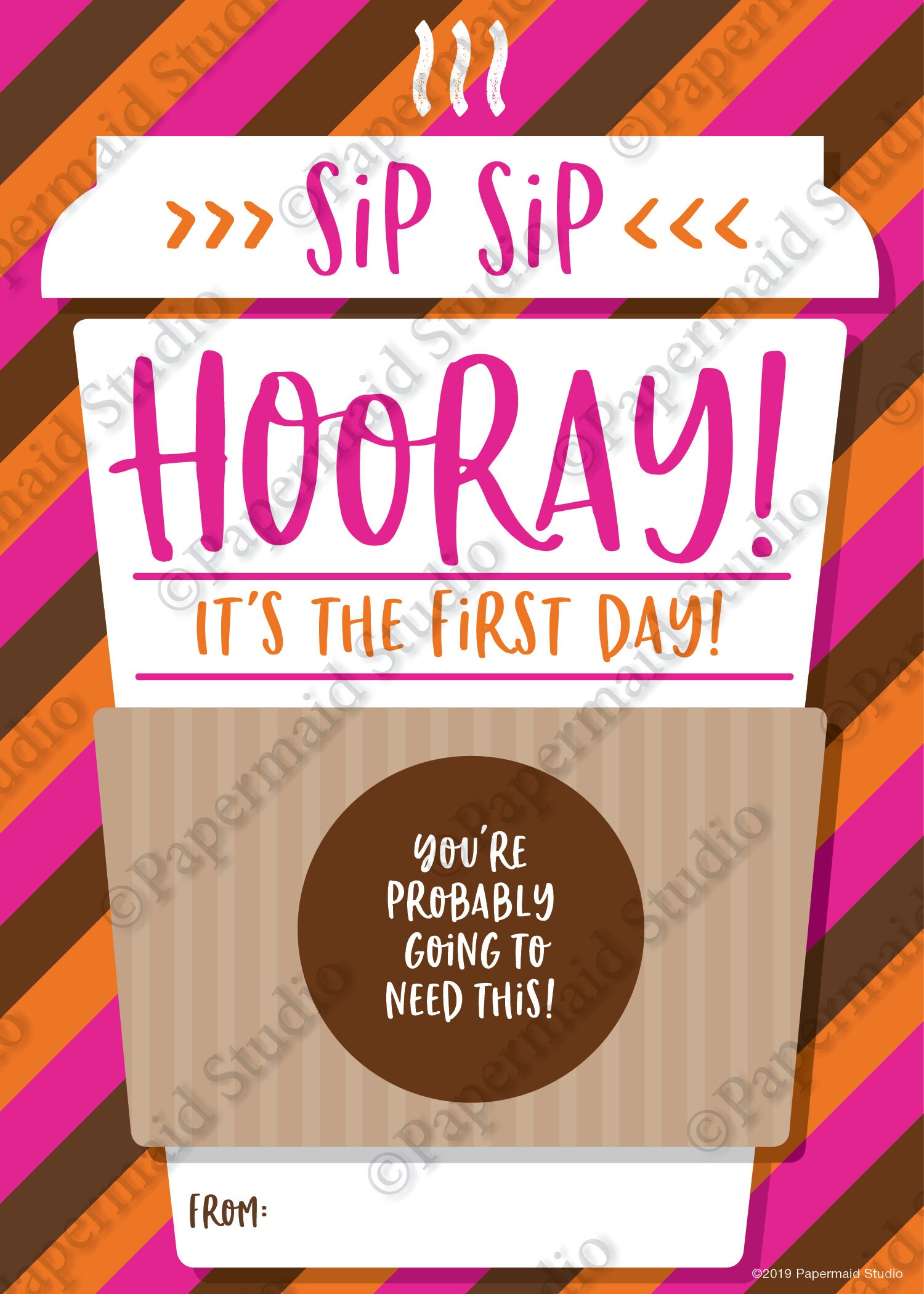 Back to School Coffee Printable First Day of School Teacher - Etsy