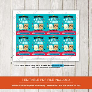 Back to School Crispy Rice Treat Tags - Printable Rice Crispy Labels ...