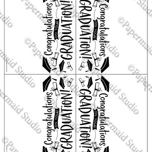 Printable Graduation Cookie Bag Tag - Cookie Bag Topper - Cookie ...