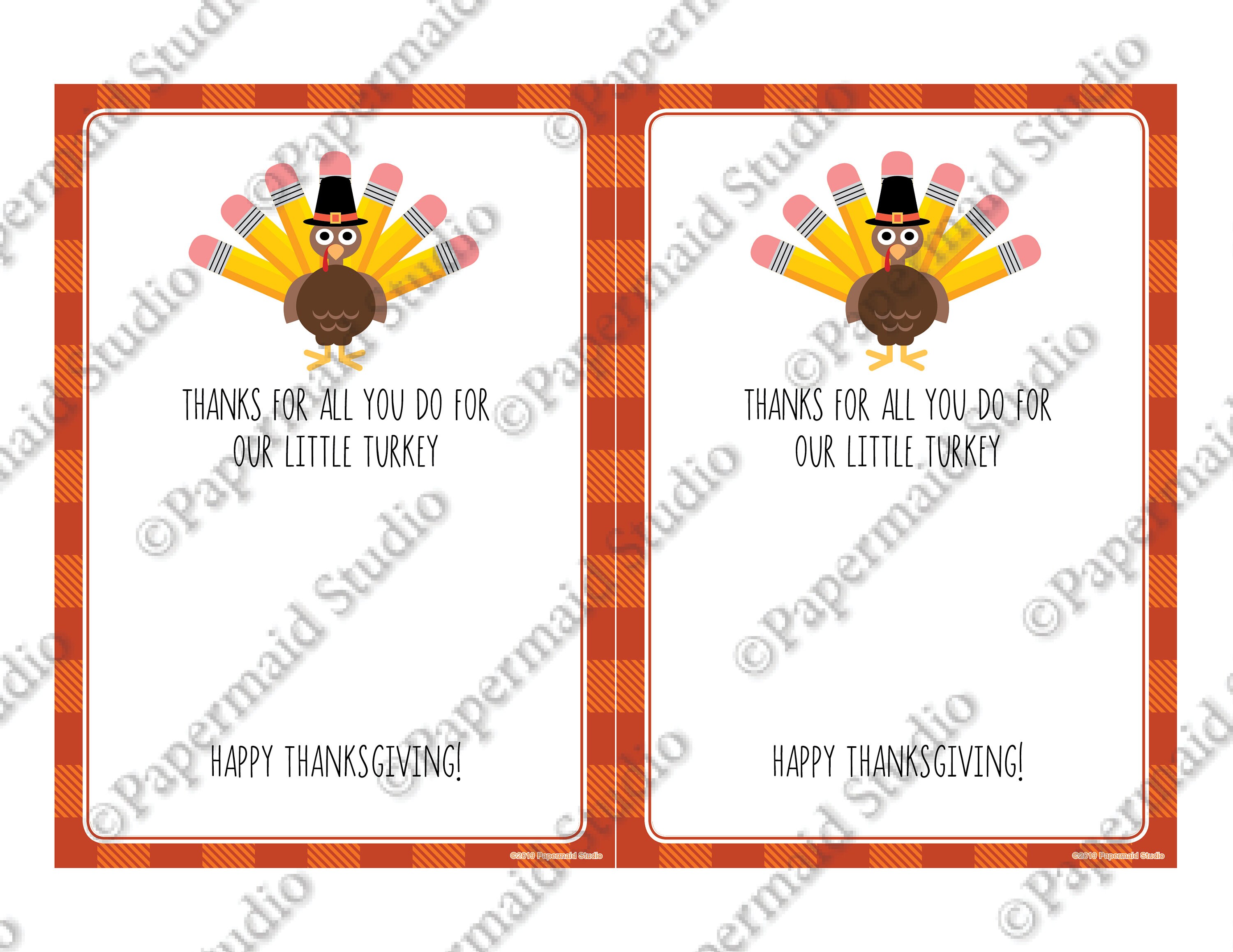 PRINTABLE Teacher Thanksgiving Gift Card Holder School | Etsy