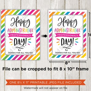 Administrative Professionals Day Gift - Happy Administrative ...