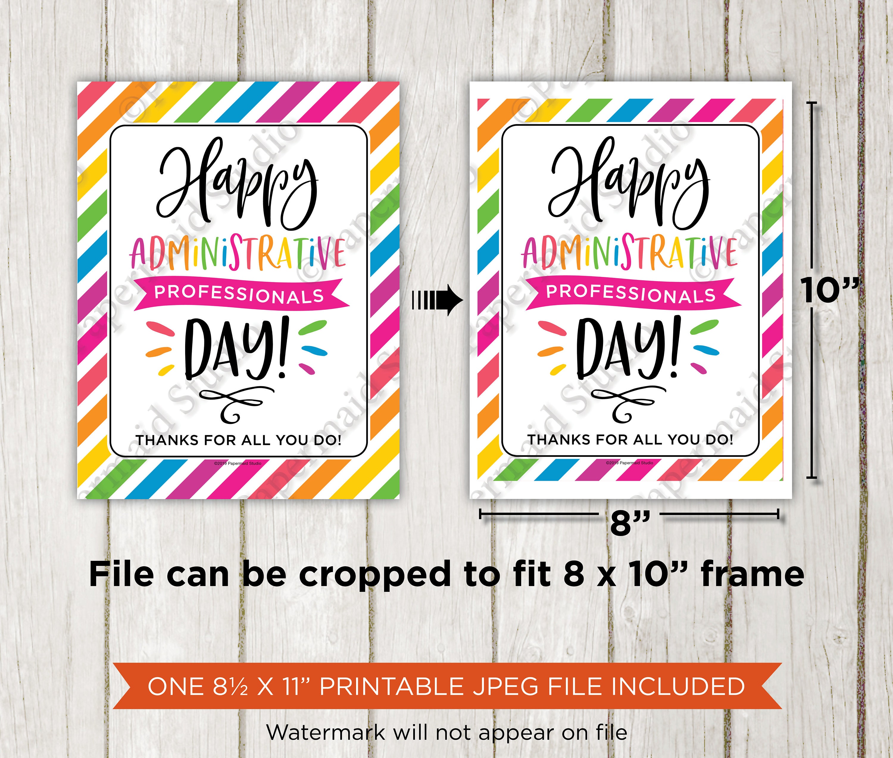 Administrative Professionals Day Gift - Happy Administrative ...