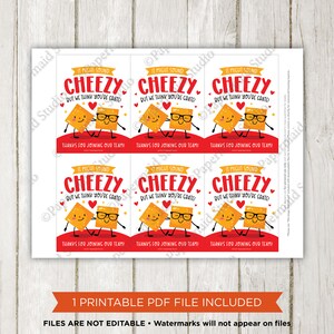 Cheese Cracker Welcome Tags - Team Cheese Cracker Tag Printable ...