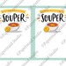 Printable Staff Appreciation Gift Card Holder Soup & Sandwich Bakery ...