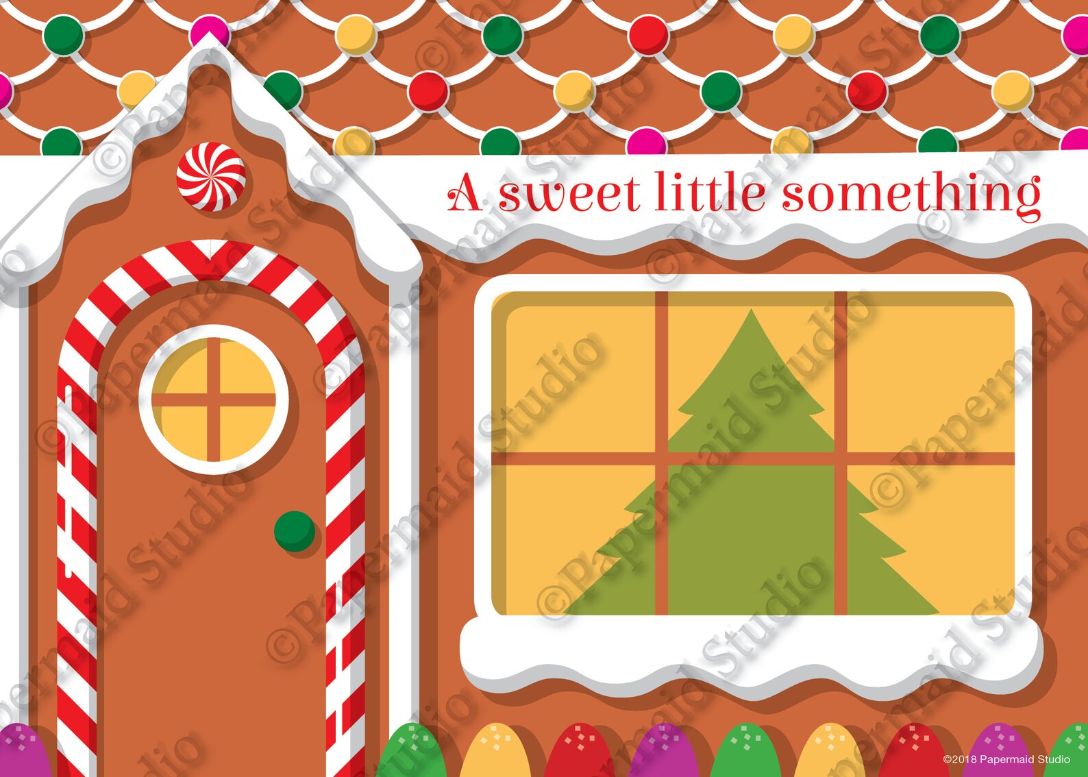 PRINTABLE Gingerbread House Christmas Gift Card Holder | Etsy