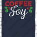 PRINTABLE Coffee Themed Christmas Card Coffee Holiday Card Coffee Gift ...