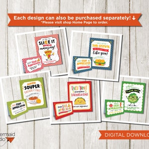 Teacher Appreciation Signs Bundle - Teacher Appreciation Lunch Signs ...