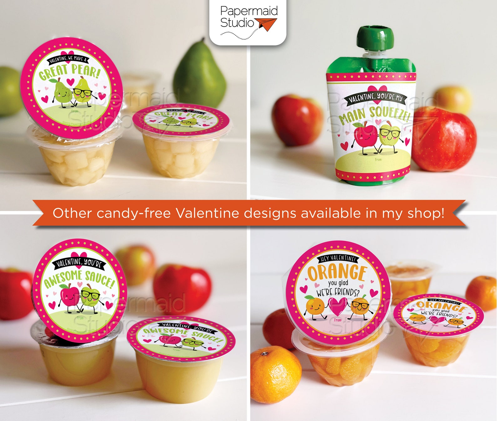 Valentine Muffin Tags - Printable Muffin Valentines Tag - Mini Muffins ...