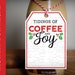 PRINTABLE Coffee Gift Tag -- Teacher Christmas Gift Coffee Gift Tag ...