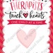 PRINTABLE Occupational Therapist Valentine Card - OT Valentine's Day ...