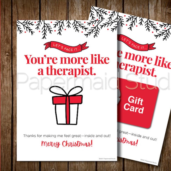 Massage Therapist Thank You Cards Etsy
