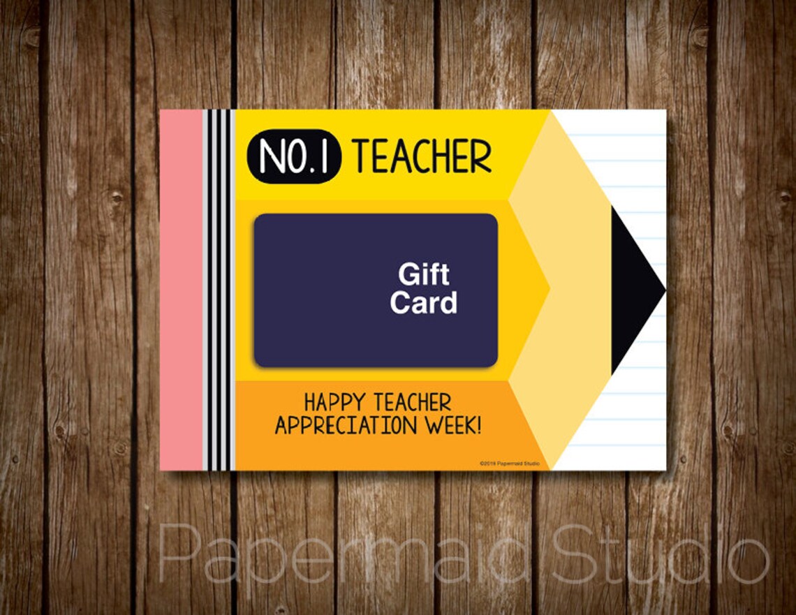 PRINTABLE Teacher Appreciation Week Card Teacher Thank You - Etsy