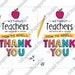 Printable Teacher Appreciation Card Distance Virtual Learning Teacher ...