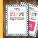PRINTABLE Back to School Teacher Gift Card Holder First Day of School ...