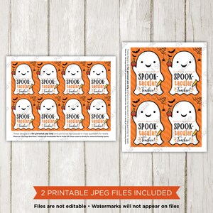 Halloween Teacher Gift Tag Printable - Teacher Halloween Gift ...