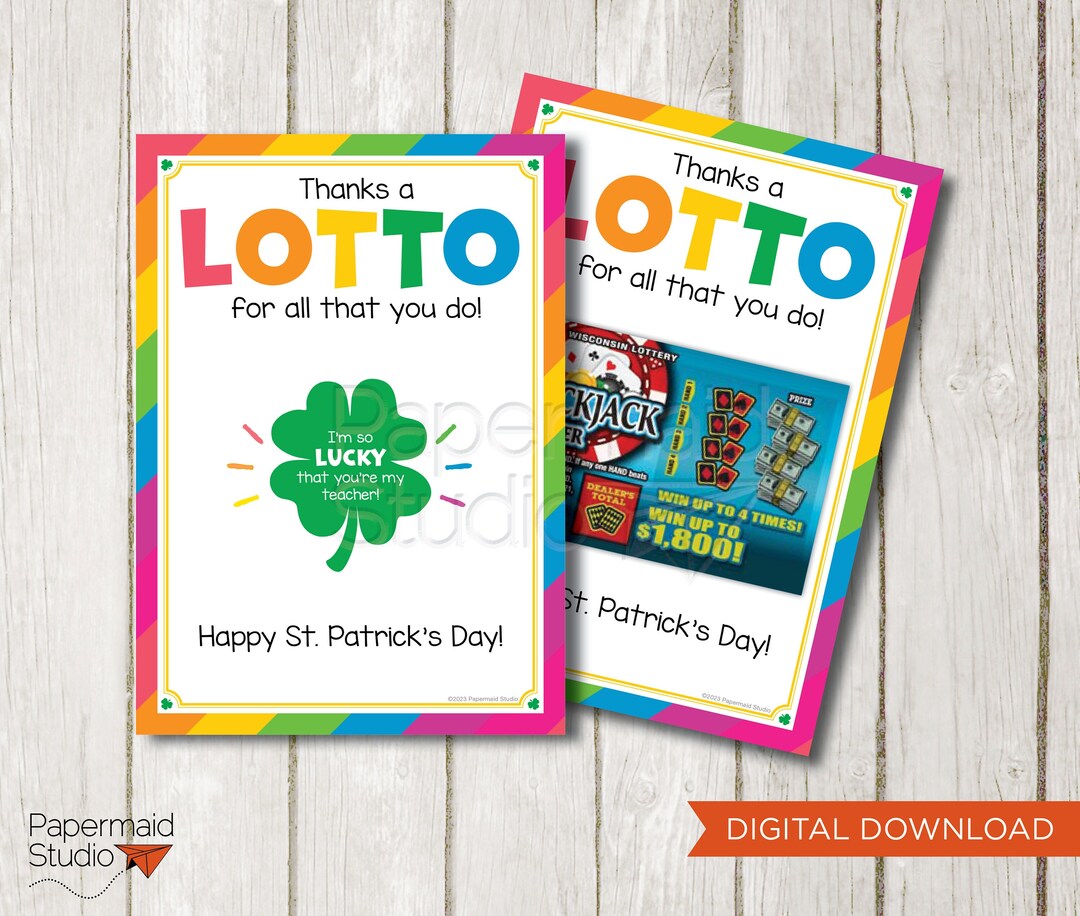 Teacher St. Patrick's Day Card Printable - St Patricks Day Teacher ...