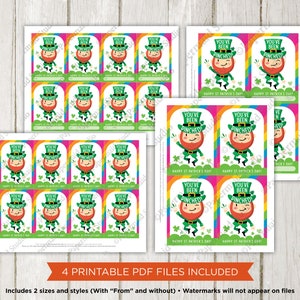 St. Patrick's Day Tag Printable - You've Been Pinched Tag - Staff St ...