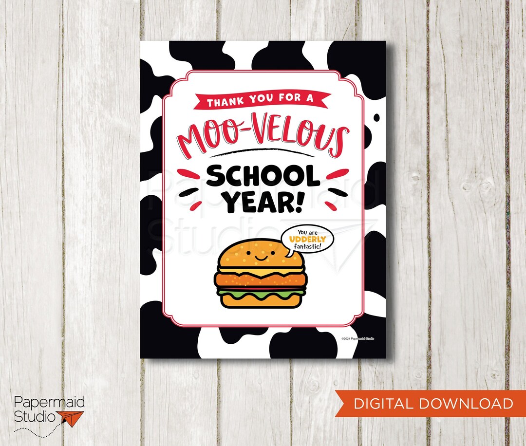 Teacher Appreciation Gift - Teacher Chicken Sign Printable - Teacher ...