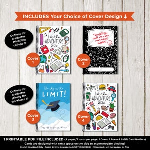 College Student Gift Card Book Printable Bundle - College Survival Kit ...