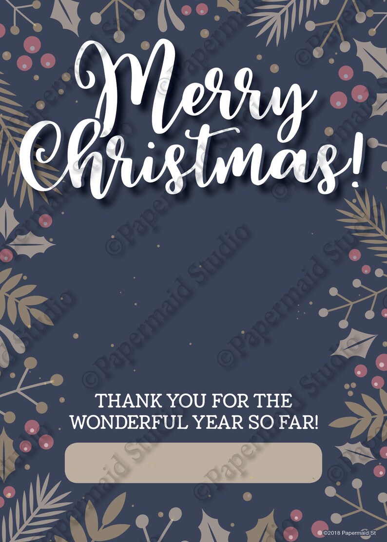 PRINTABLE Teacher Christmas Gift Card Holder Winter Break | Etsy