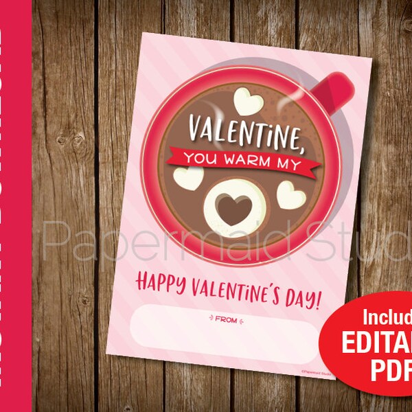 Hot Chocolate Card - Etsy