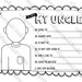 PRINTABLE Uncle Portrait Coloring Sheet and Questionnaire Gift / Card ...