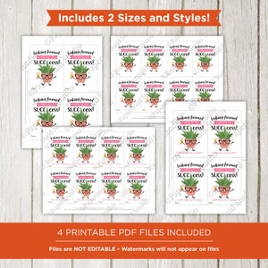 Teacher Back to School Gift - Succulent Tag Printable - Teacher Thank ...