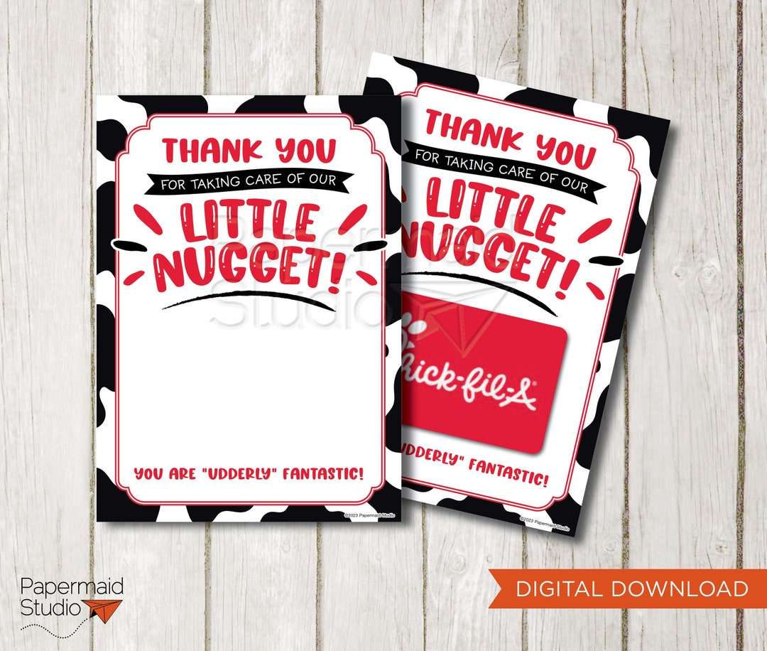 Teacher Thank You Card - Chicken Chick Gift Card Holder for Teacher ...