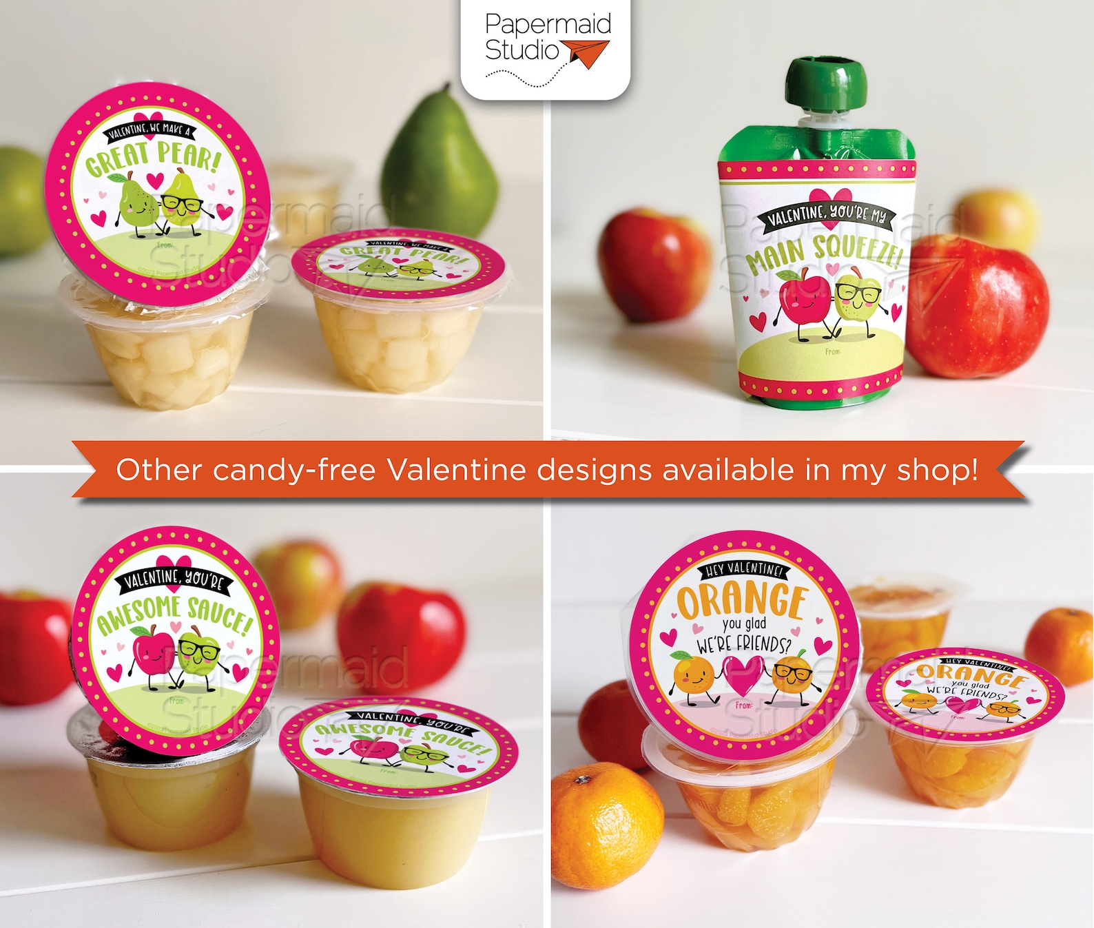 Pop Pastry Valentine Labels Printable Valentine Toaster Tart - Etsy