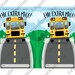 PRINTABLE Bus Driver Thank You Card Bus Driver Gift Card Holder Bus ...
