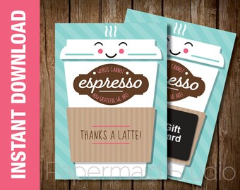 Employee Appreciation Gift Printable Card Holder - Etsy